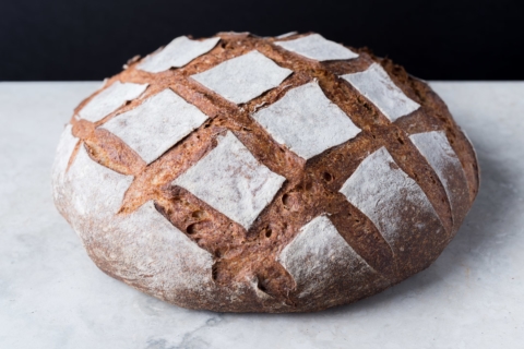 Einkorn Miche Bread Recipe | The Perfect Loaf