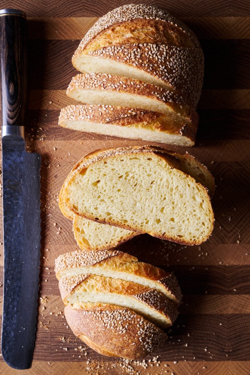 Pane Siciliano (Semolina and Sesame Sourdough Bread) | The Perfect Loaf