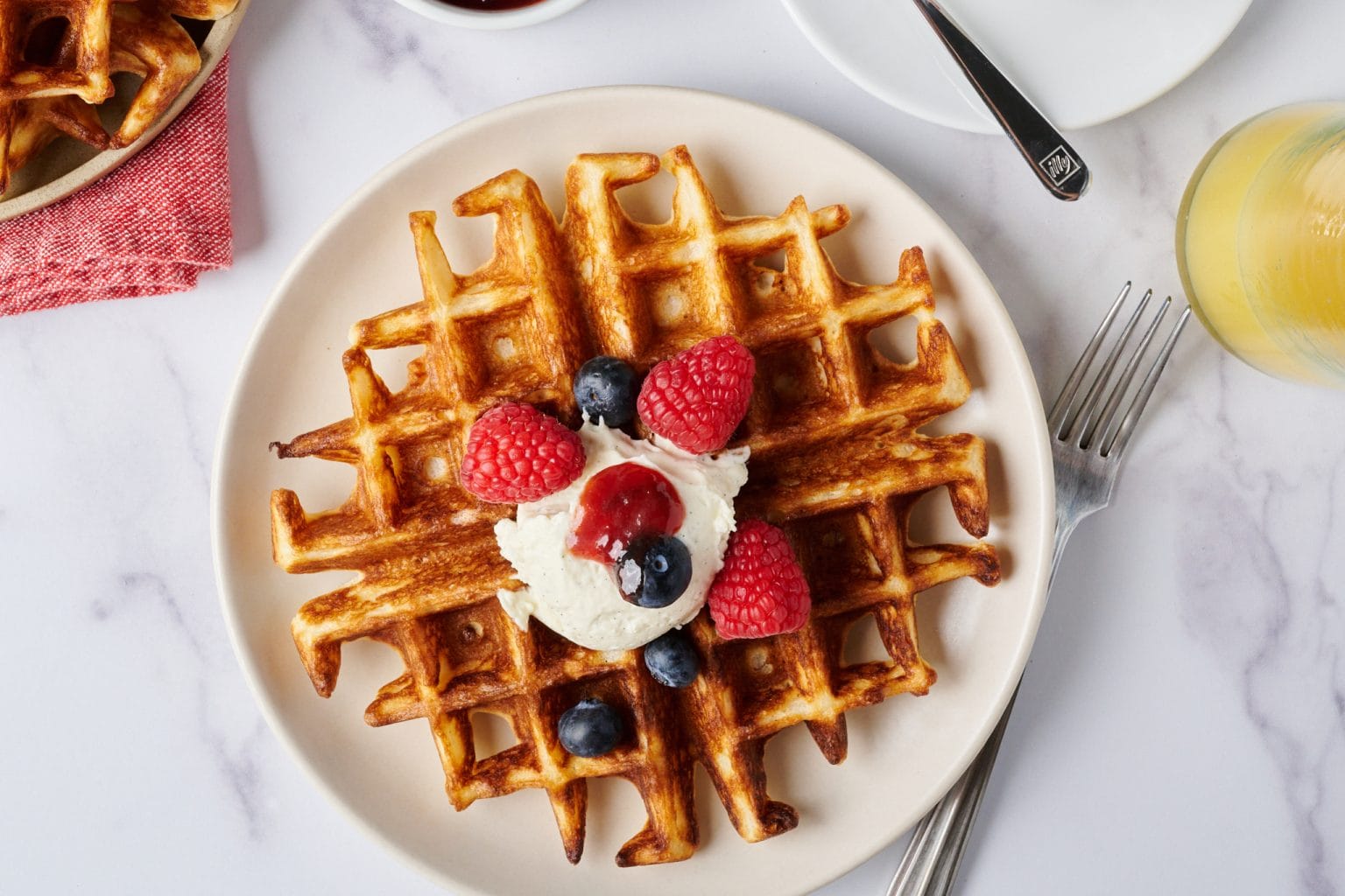 My Best Sourdough Waffles | The Perfect Loaf