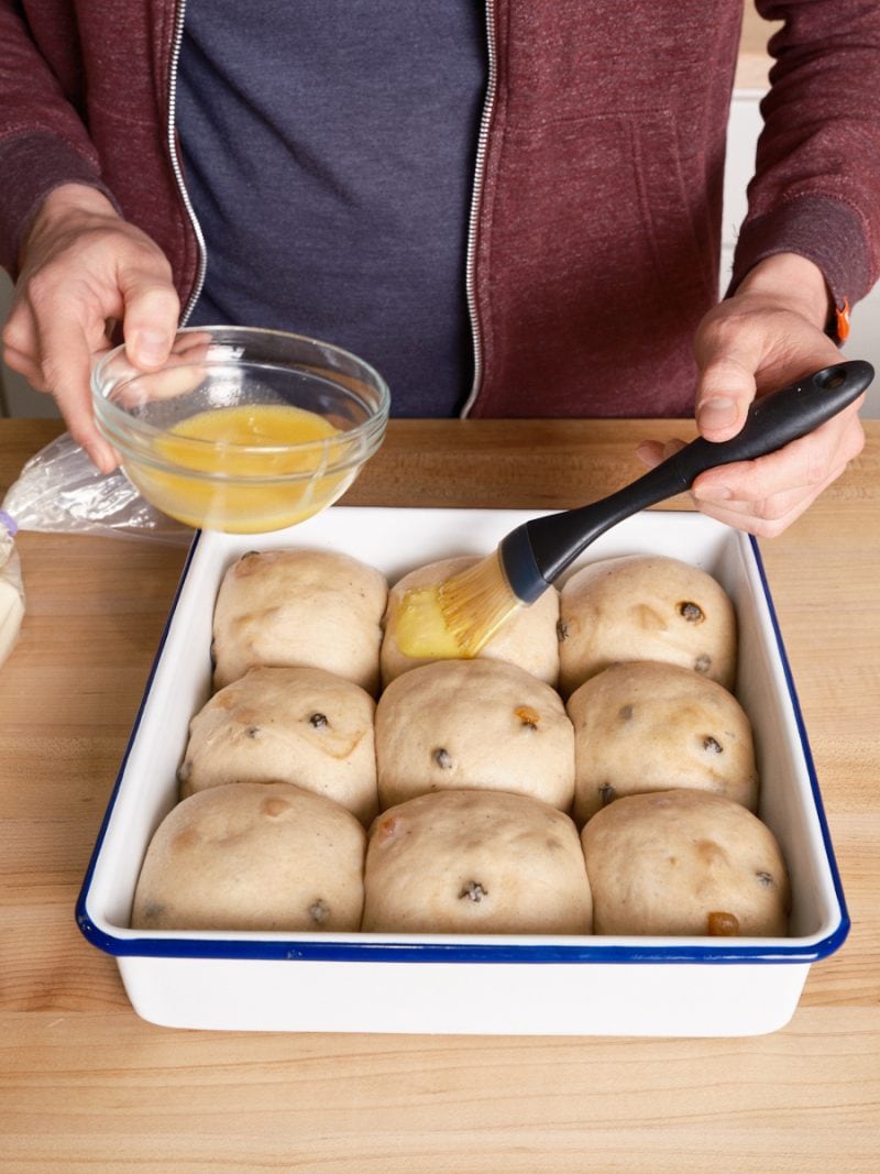 Super Soft Sourdough Hot Cross Buns | The Perfect Loaf